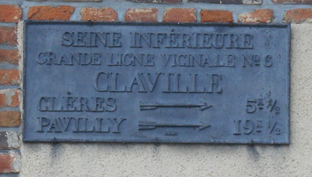CLAVILLE – plaquedecocher.fr